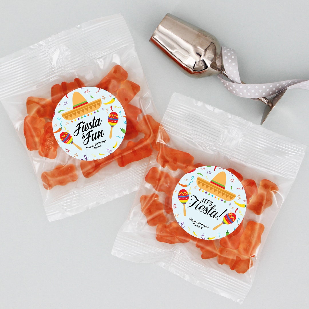 Fiesta Party Favors, Champagne Gummy Bear Favors, Mexican Themed Party ...