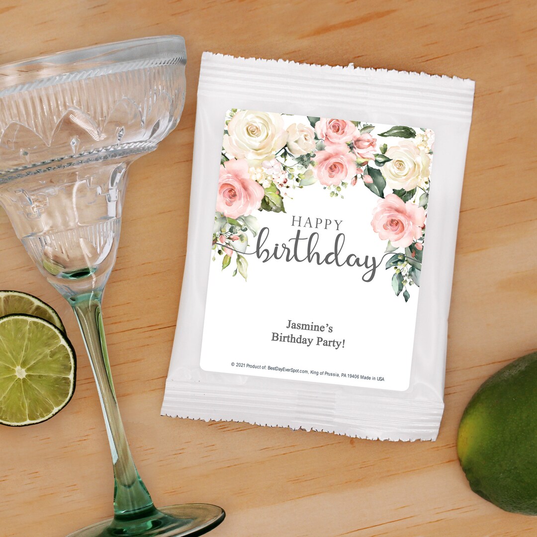 Birthday Party Margarita Favors, Birthday Party Favors, Milestone ...