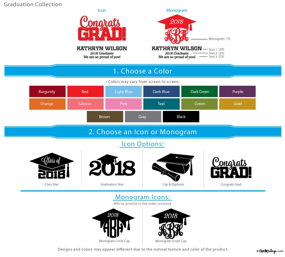 Graduation Party Decorations Graduation Favor Coasters | Etsy