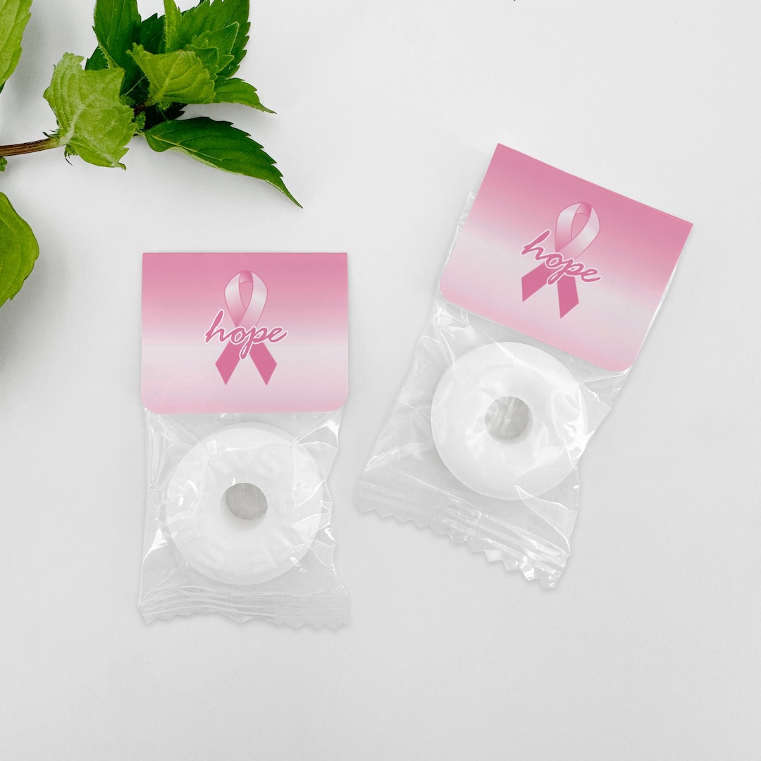 Breast Cancer Awareness Mints, Pink Ribbon Awareness Items, Charity ...