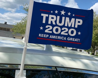 Trump 2020 Car Flag - Etsy