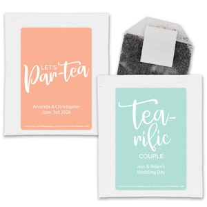 Wedding Favor Tea, Tea-rific Couple, the Perfect Blend, Wedding Favors ...