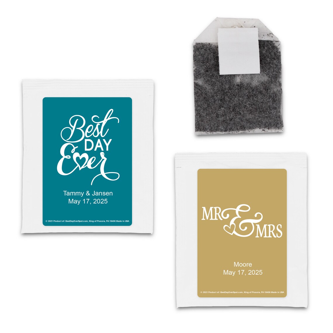 Wedding Favor Tea Bridal Shower Tea Party Wedding Favors | Etsy