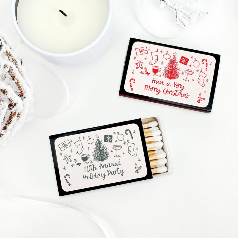 Christmas Matches - Etsy