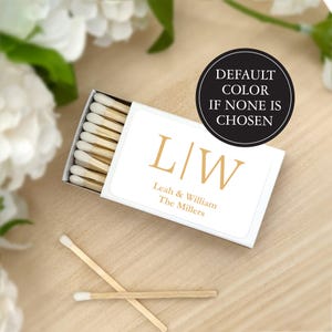 Wedding Favor Matches, Personalized Matches, Custom Matchboxes ...