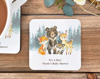 Baby Shower Coasters | Etsy