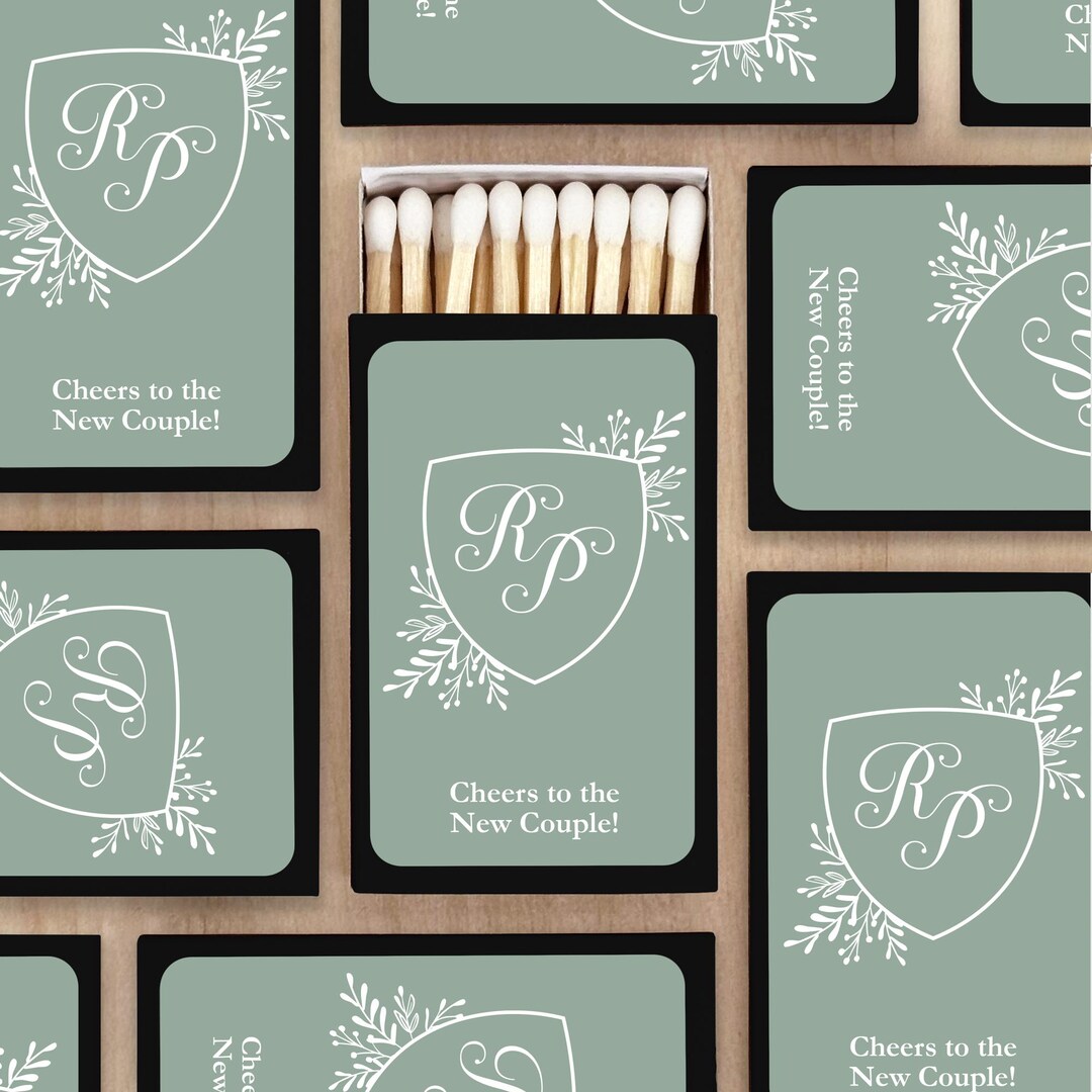 Wedding Favor Matches, "the Perfect Match" Personalized Matches, Custom ...