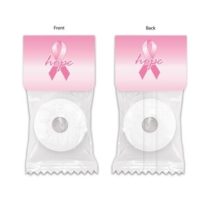 Breast Cancer Awareness Mints, Pink Ribbon Awareness Items, Charity ...