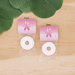 Breast Cancer Awareness Mints, Pink Ribbon Awareness Items, Charity ...