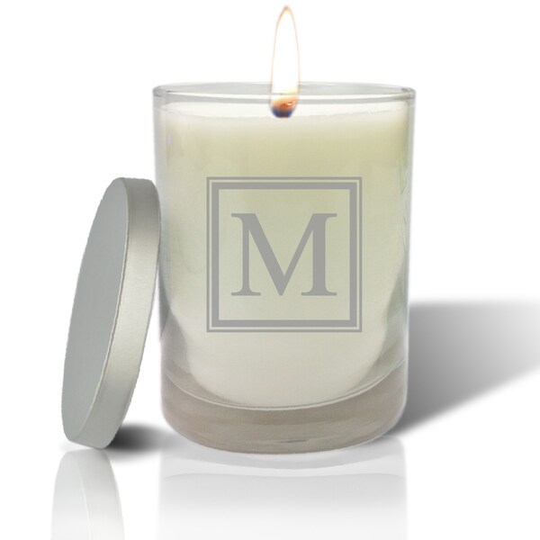Monogram Candle - Etsy
