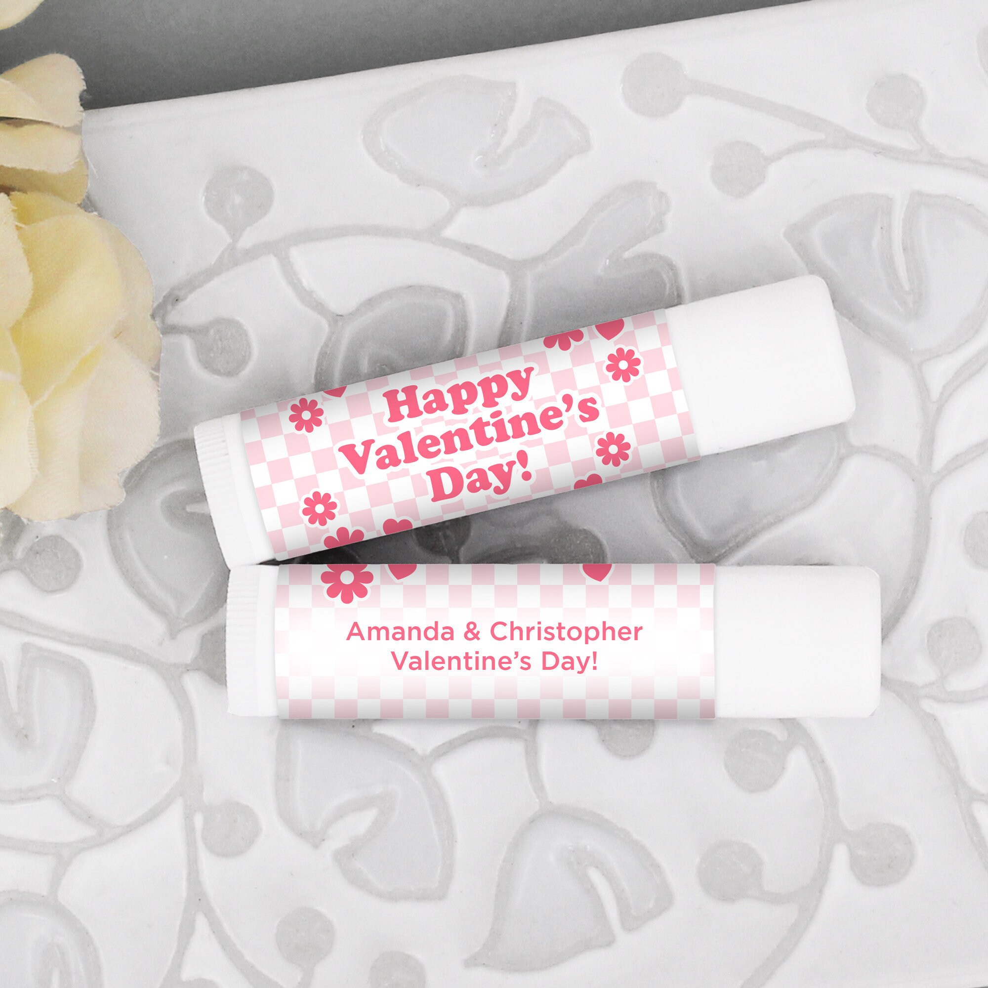 Galentine Gift Idea, Valentine Lip Balm Favors, Custom Lip Balm Favor ...