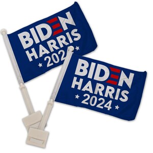 Biden 2024 Campaign, Biden Harris Car Flag, Political Car Flag ...