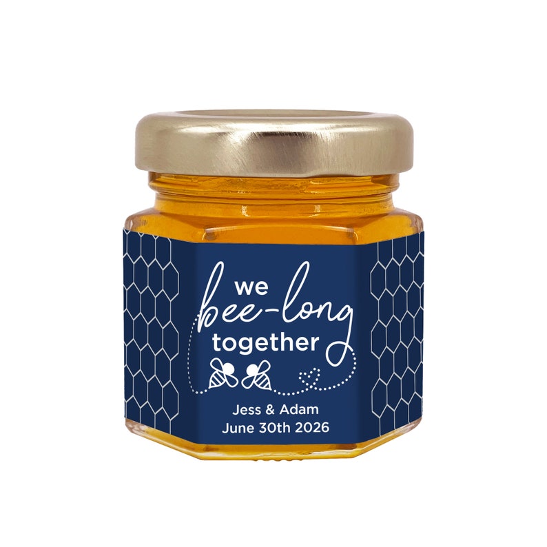 Honey Wedding Favors Bee Themed Bridal Shower Honey Bridal - Etsy