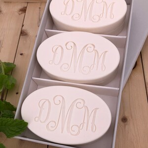 Monogram Soap Personalized Carved Soap Wedding Gift New - Etsy