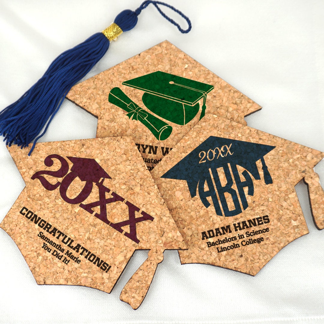 Graduation Party Decorations Graduation Favor Coasters - Etsy