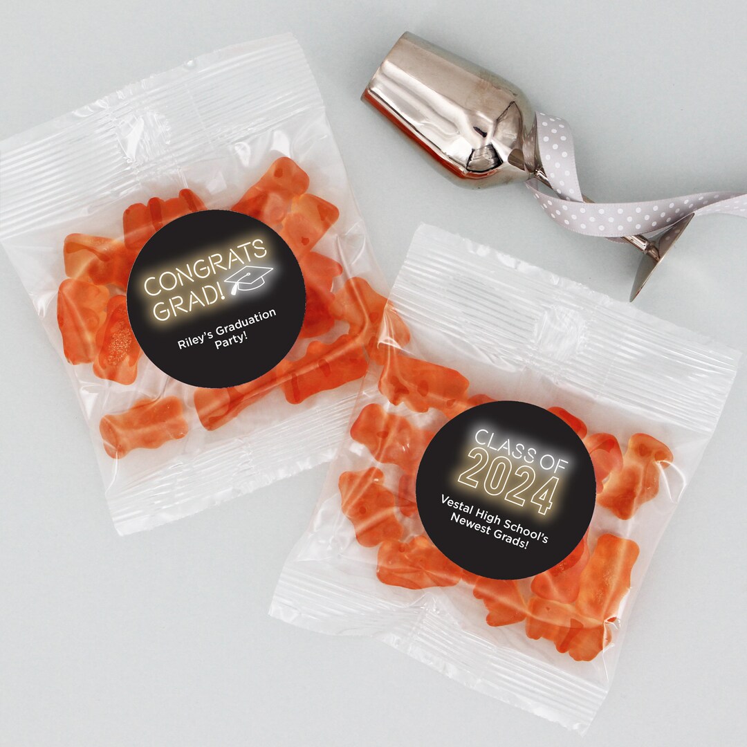 Graduation Party, Party Favors, Personalized Gummy Bear Favors, College ...
