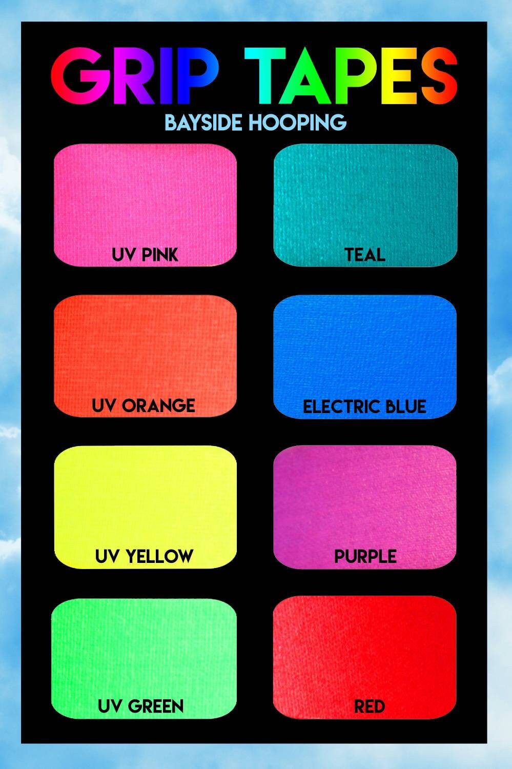 Hula Hoop Grip Tape Pink/Lila/Blau/Grün/Gelb/Orange | Etsy