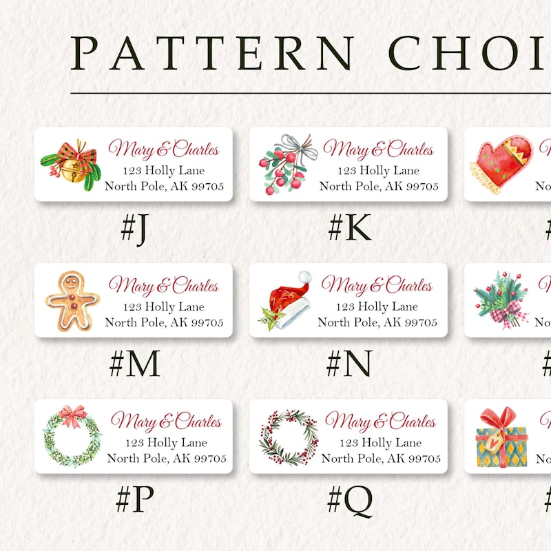 Christmas Tree Label - Etsy