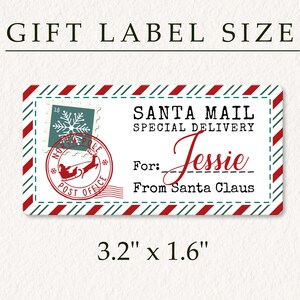 From Santa Stickers, From Santa Christmas Gift Label, to From Labels ...