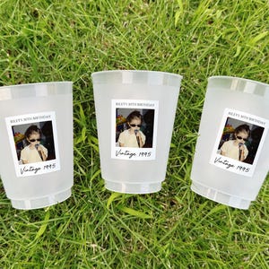 Custom Cups, 30th Birthday Party Cups, Personalized 30th Birthday ...
