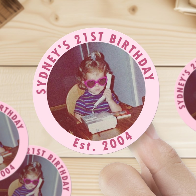 21st Birthday Black Card - Etsy