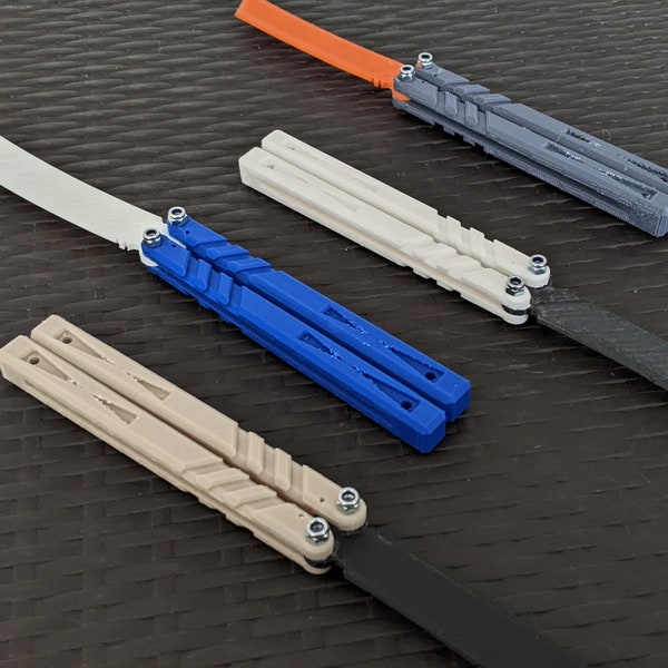 Balisong Trainer 3d Printed - Etsy Ireland