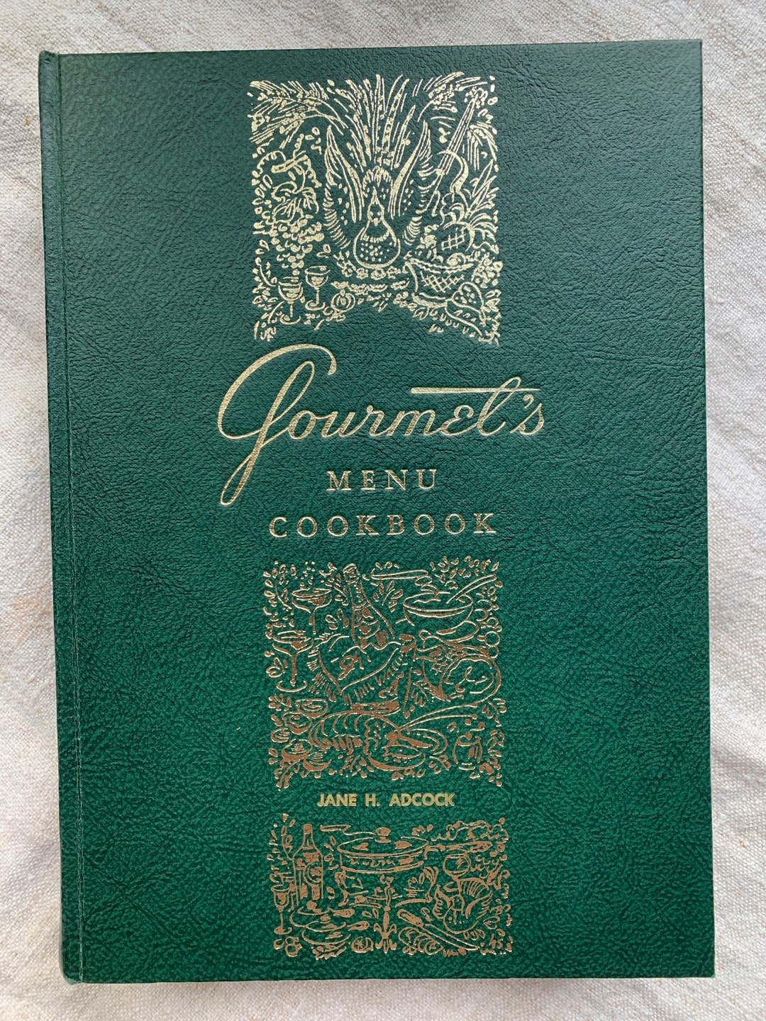 Vintage 1963 Edition Gourmets Menu Cookbook - Etsy