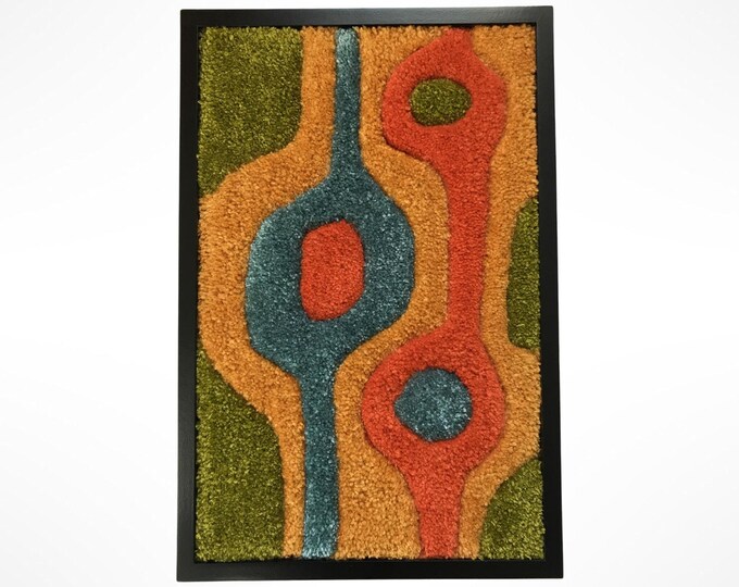 Mid Century Modern Tufted Wall Art, Mid-century Modern, MCM Decor, Mcm ...