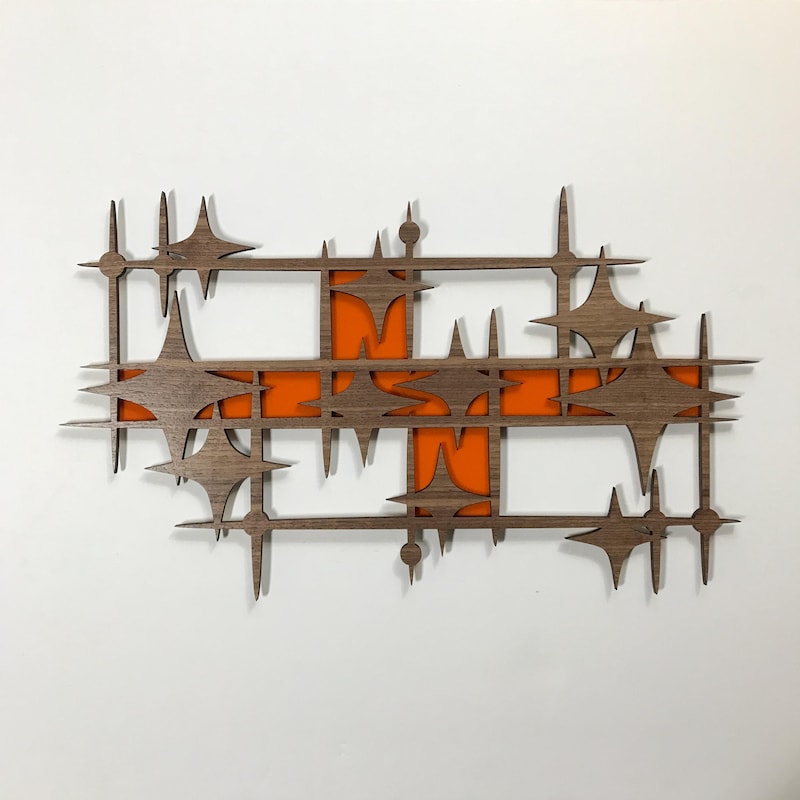 Mid Century Wall Decor - Etsy