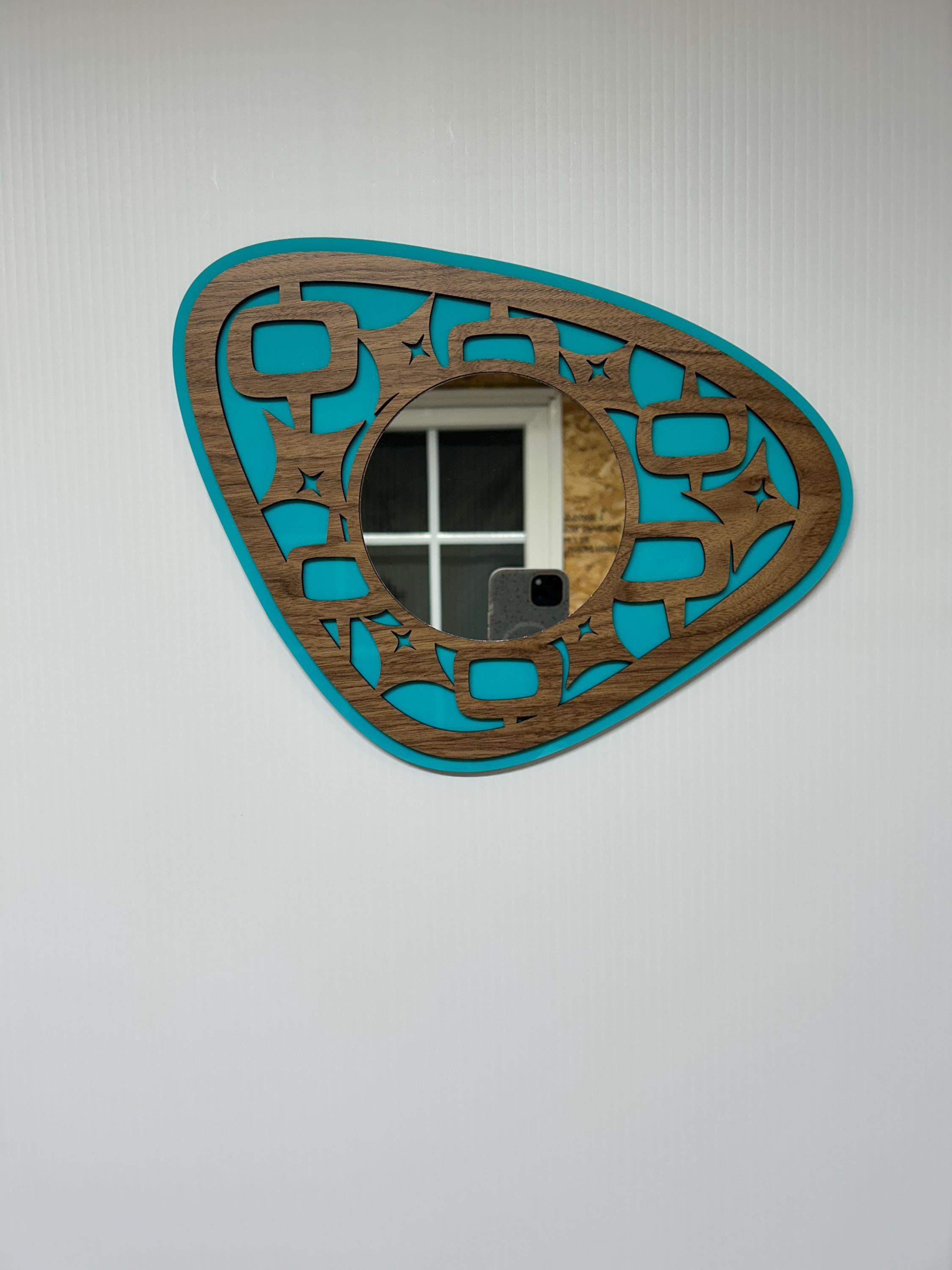 Mid-century Modern Mirror, Mid Century Modern, Mcm, Mcm Wall Art, Mcm ...