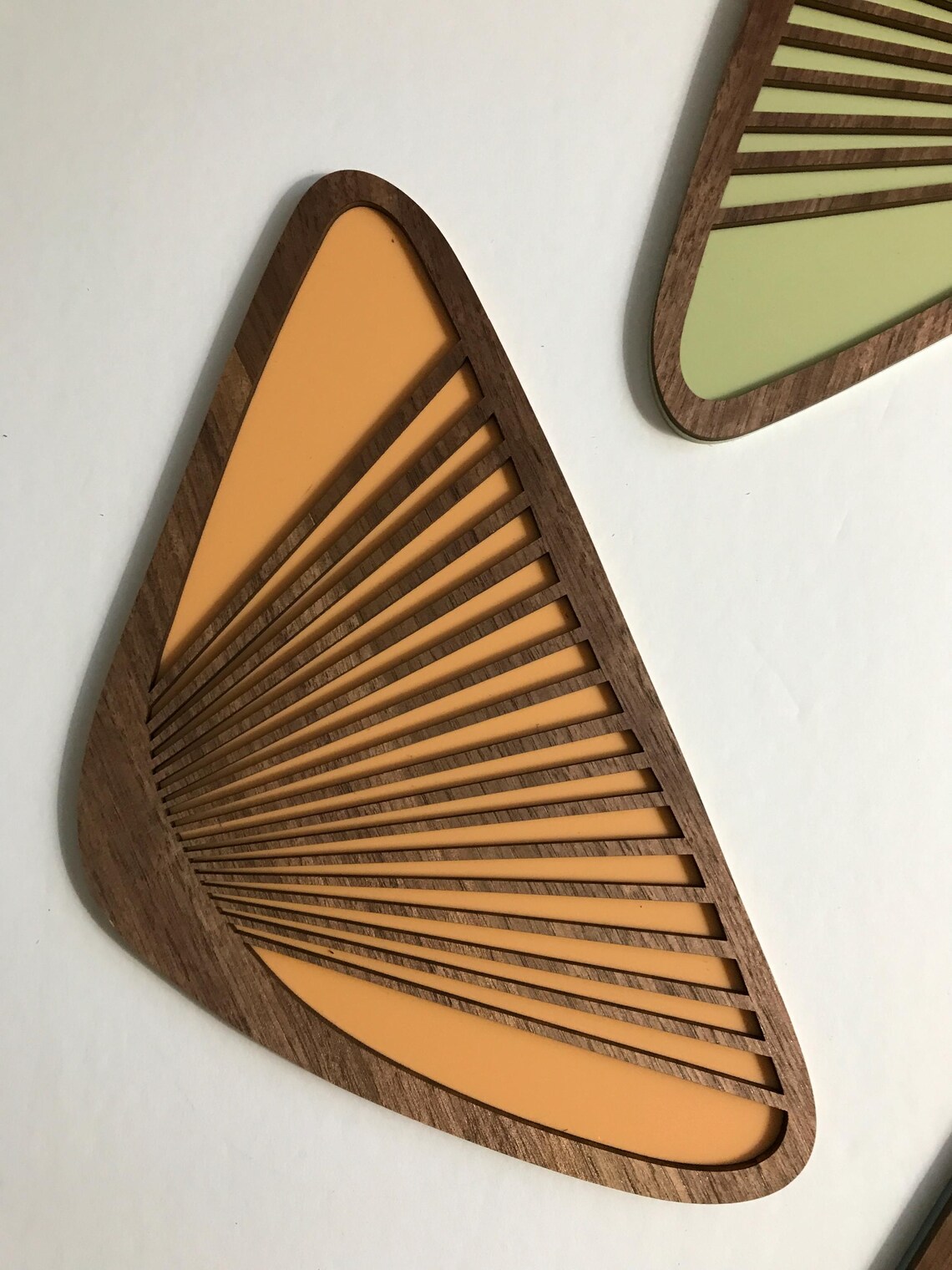 MCM Abstract Shells Wall Art, Mid-century Modern, Mcm Decor, Abstract ...