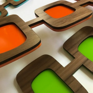 MCM Shapes Wall Art Set, Mid-century Modern, MCM, Mcm Art, Mid-century ...