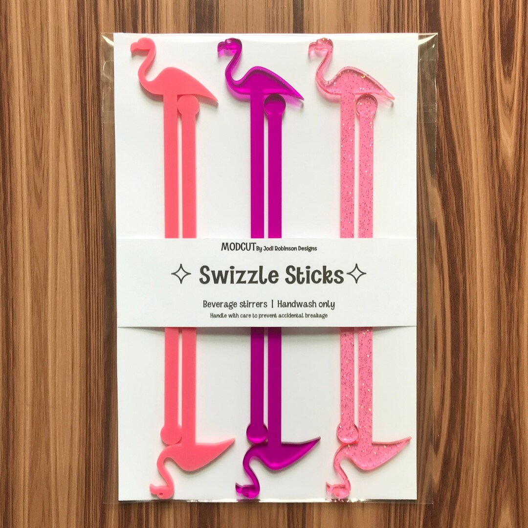 Swizzle Sticks - Flamingos, Flamingo, Tiki, Tiki Bar, Mcm Bar, Mid ...