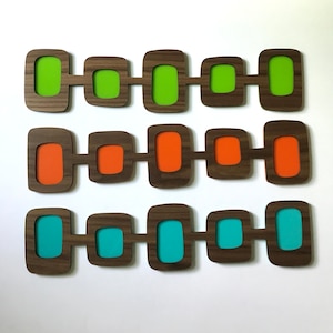 MCM Shapes Wall Art Set, Mid-century Modern, MCM, Mcm Art, Mid-century ...