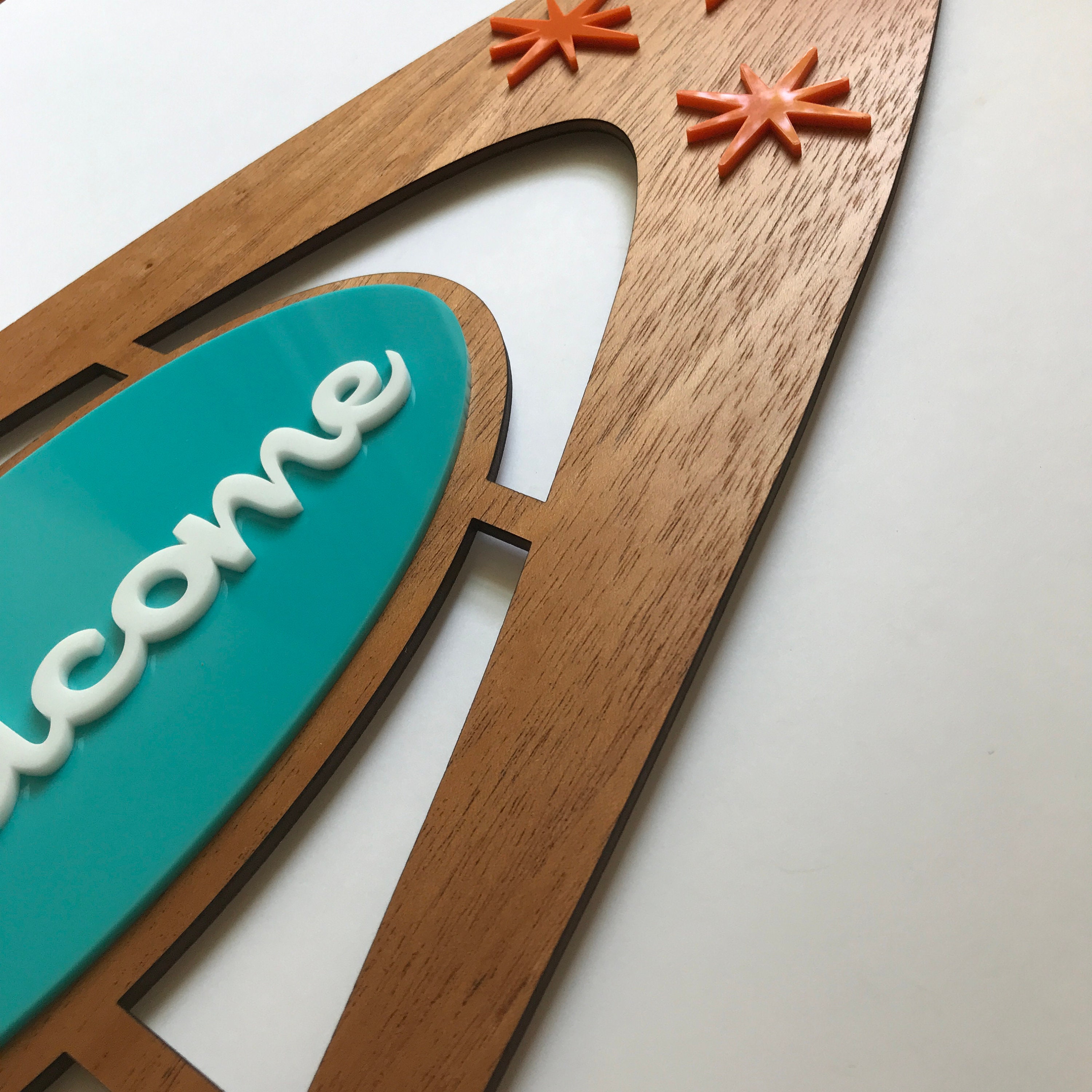 Mid-century Modern Welcome Sign 2, Mid-century Modern, MCM, Mid Century ...