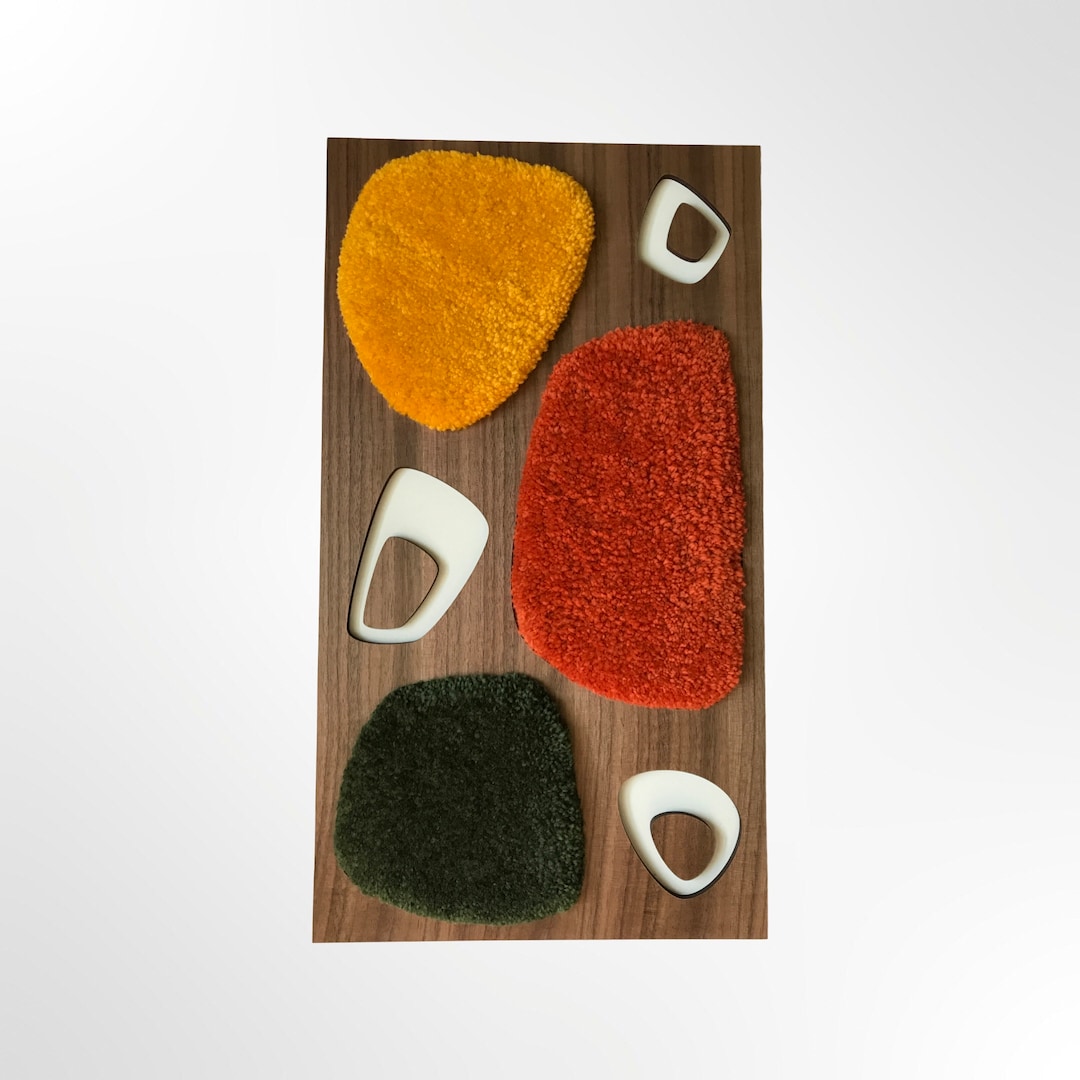 MCM Wall Art Tufted Panel, Mid-century Modern, Mid-century Modern Art ...