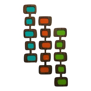 MCM Shapes Wall Art Set, Mid-century Modern, MCM, Mcm Art, Mid-century ...