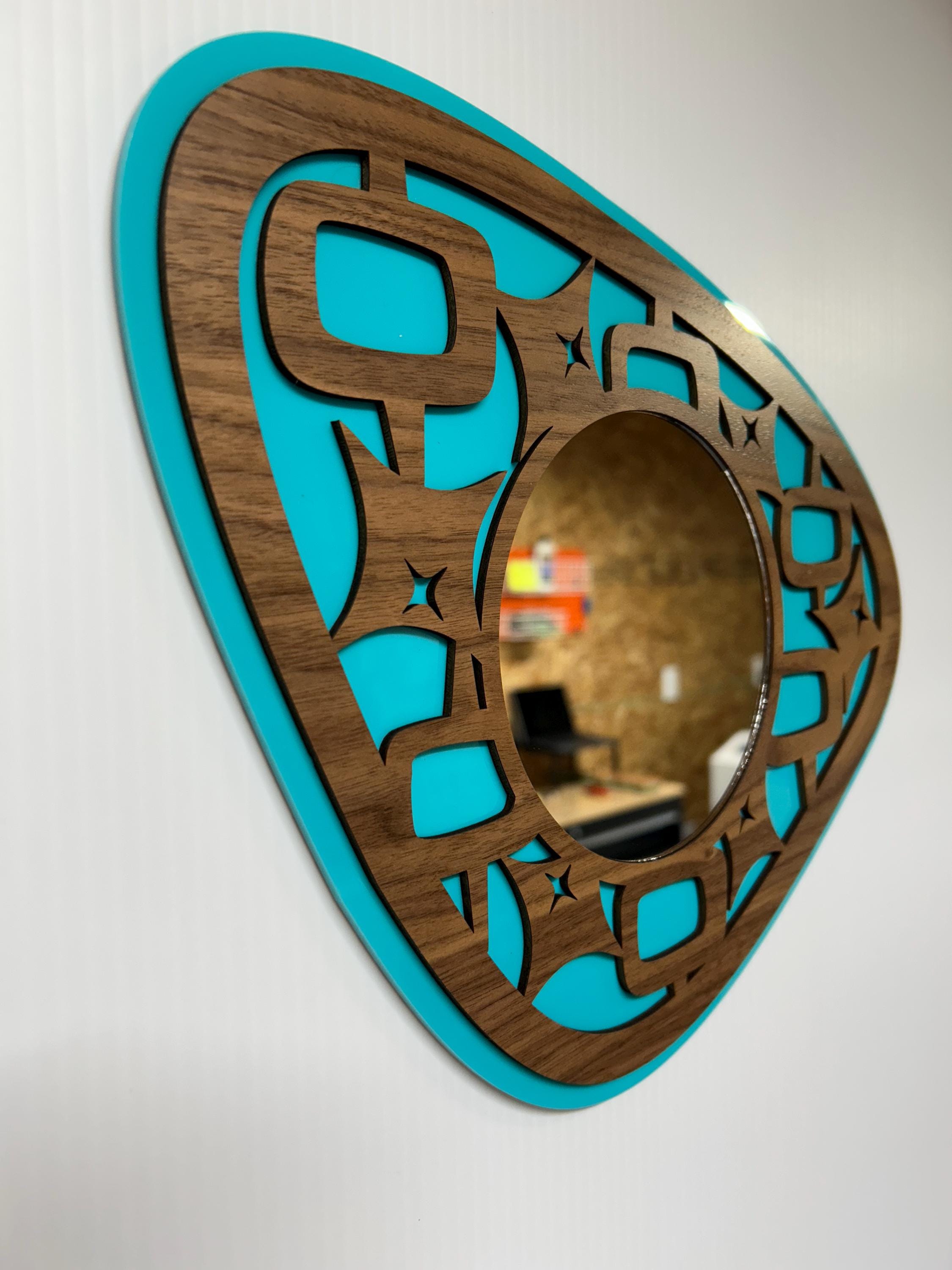 Mid-century Modern Mirror, Mid Century Modern, Mcm, Mcm Wall Art, Mcm ...