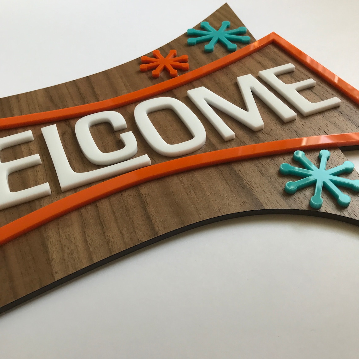 Mid-century Modern Welcome Sign 1, Mid-century Modern, MCM, Mid Century ...