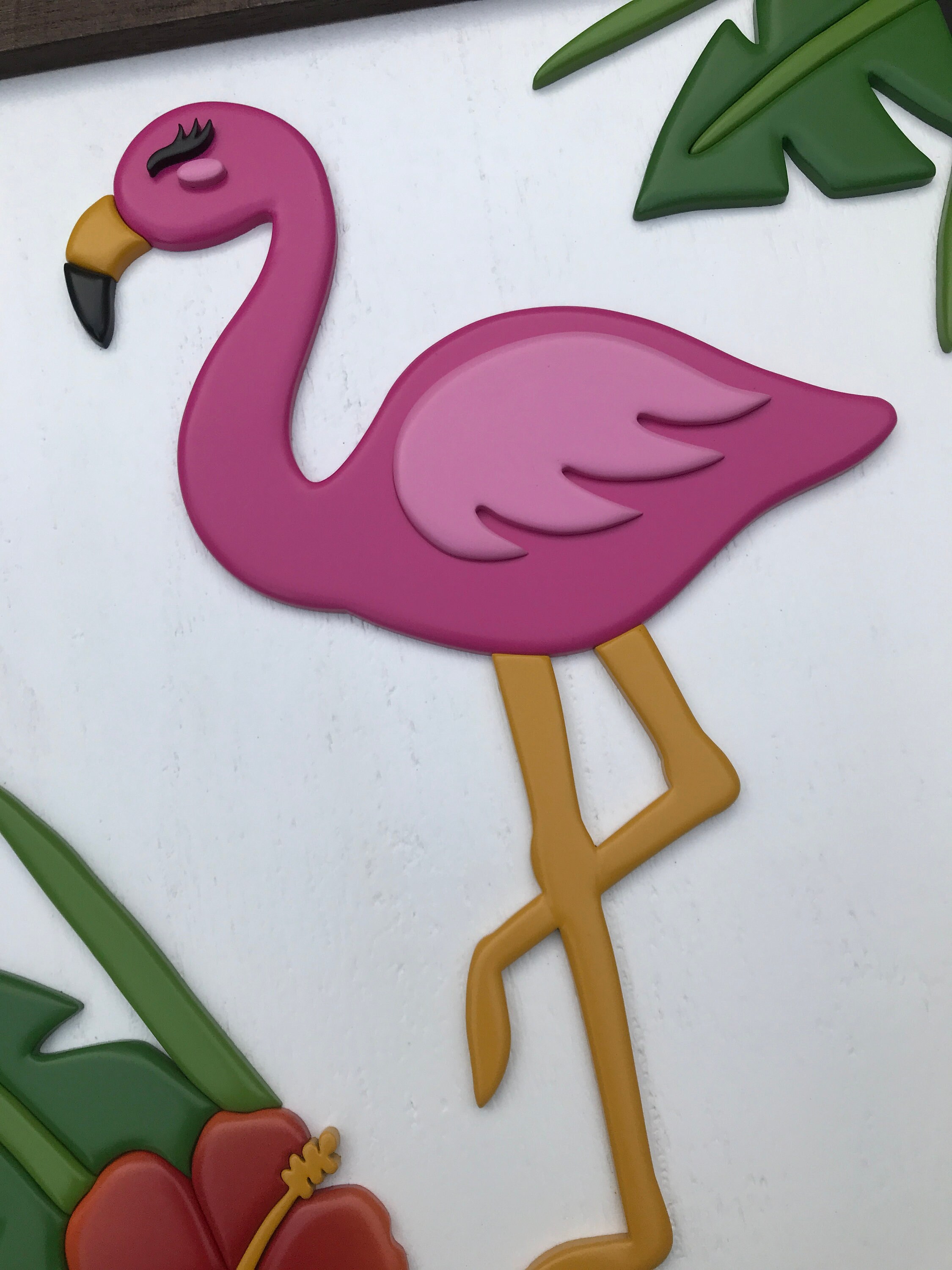 MCM Inspired Flamingo, Flamingo, Mid-century Modern, Flamingo Art, MCM ...