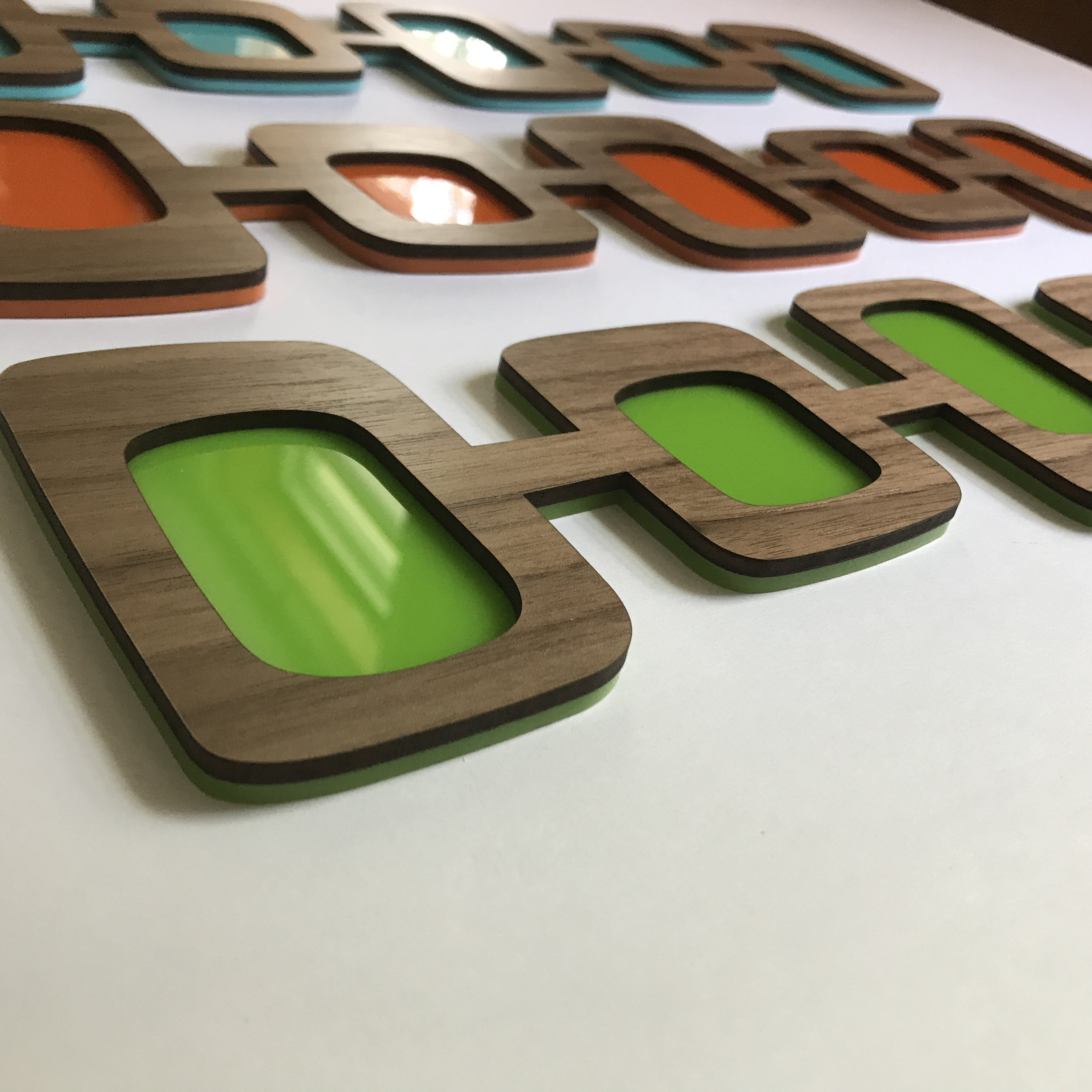 MCM Shapes Wall Art Set Mid-century Modern MCM Mcm Art - Etsy