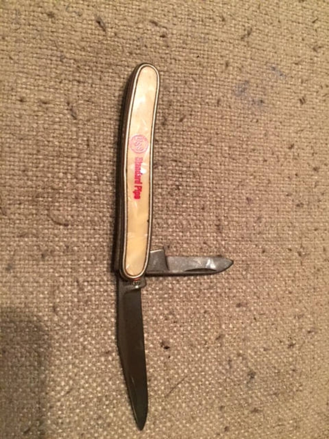 Vintage Colonial Two Blade Advertising Pocket Knife - Etsy