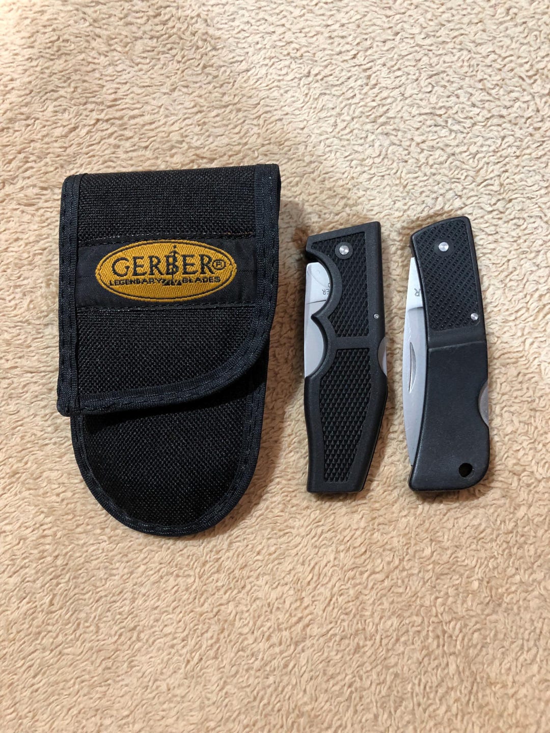 Gerber 500 Lockback With Sheath and Bonus Gerber Lockback Knife - Etsy