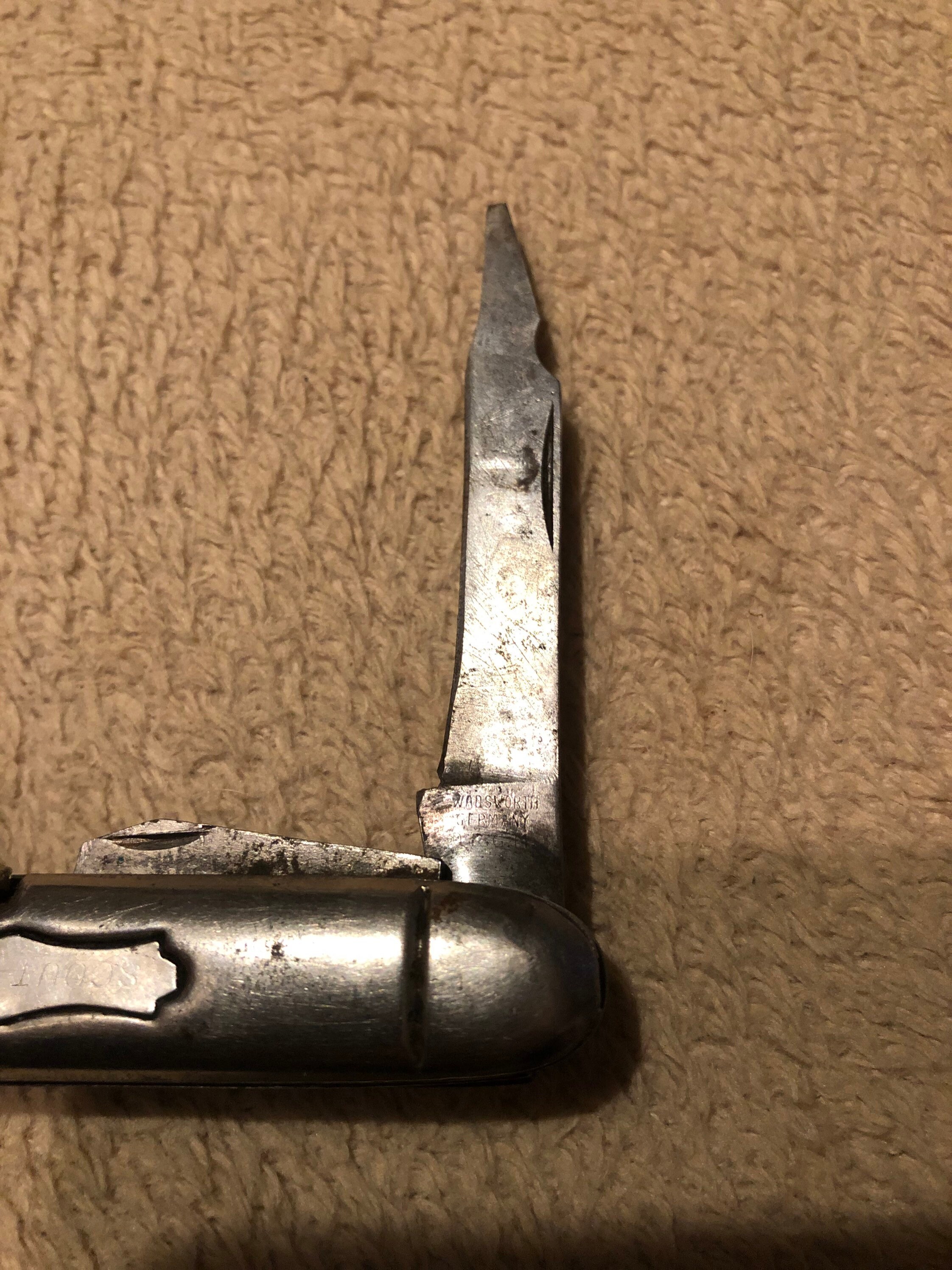 Vintage Scout Tool Pocket Knife - Etsy