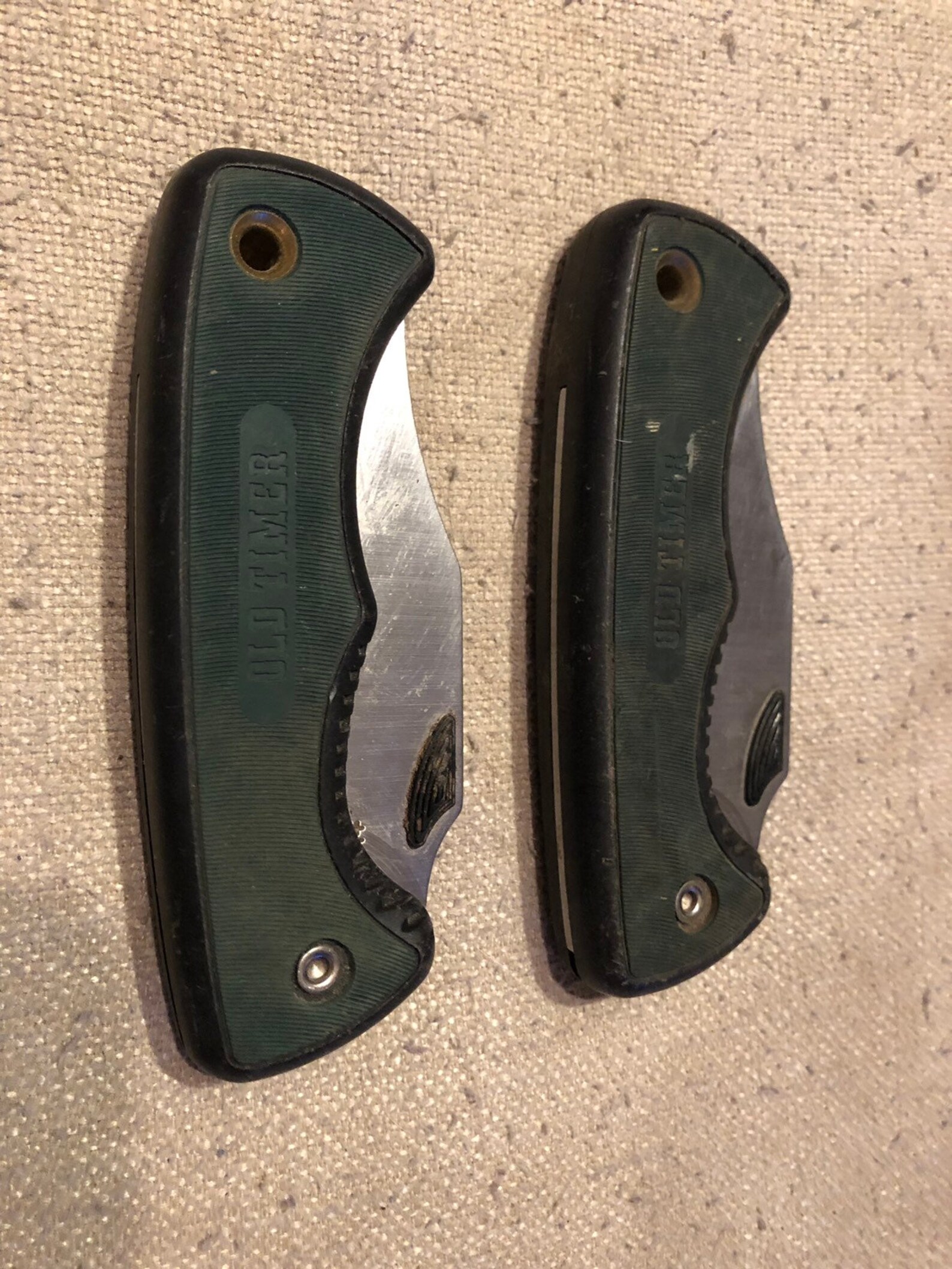 Vintage Pair of Schrade Old Timer Model 47OT Lockback Knives - Etsy