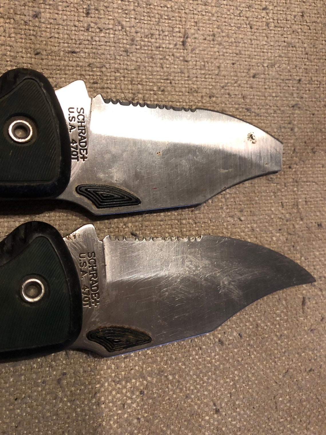 Vintage Pair of Schrade Old Timer Model 47OT Lockback Knives | Etsy