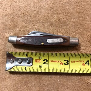 Vintage Schrade Master Mechanic Three Blade Pocket Knife - Etsy