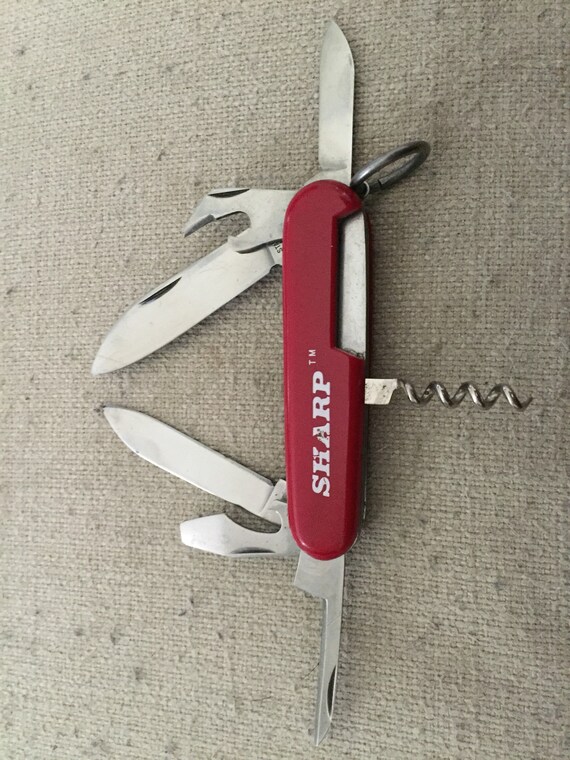 Vintage Sharp Brand Camp Knife - Etsy