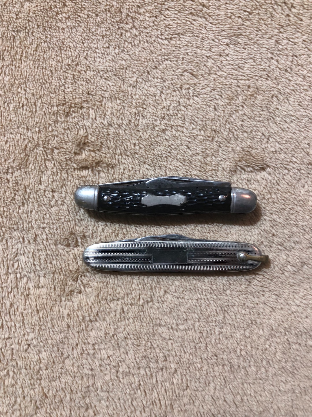 Pair of Vintage Colonial Pocket Knives - Etsy