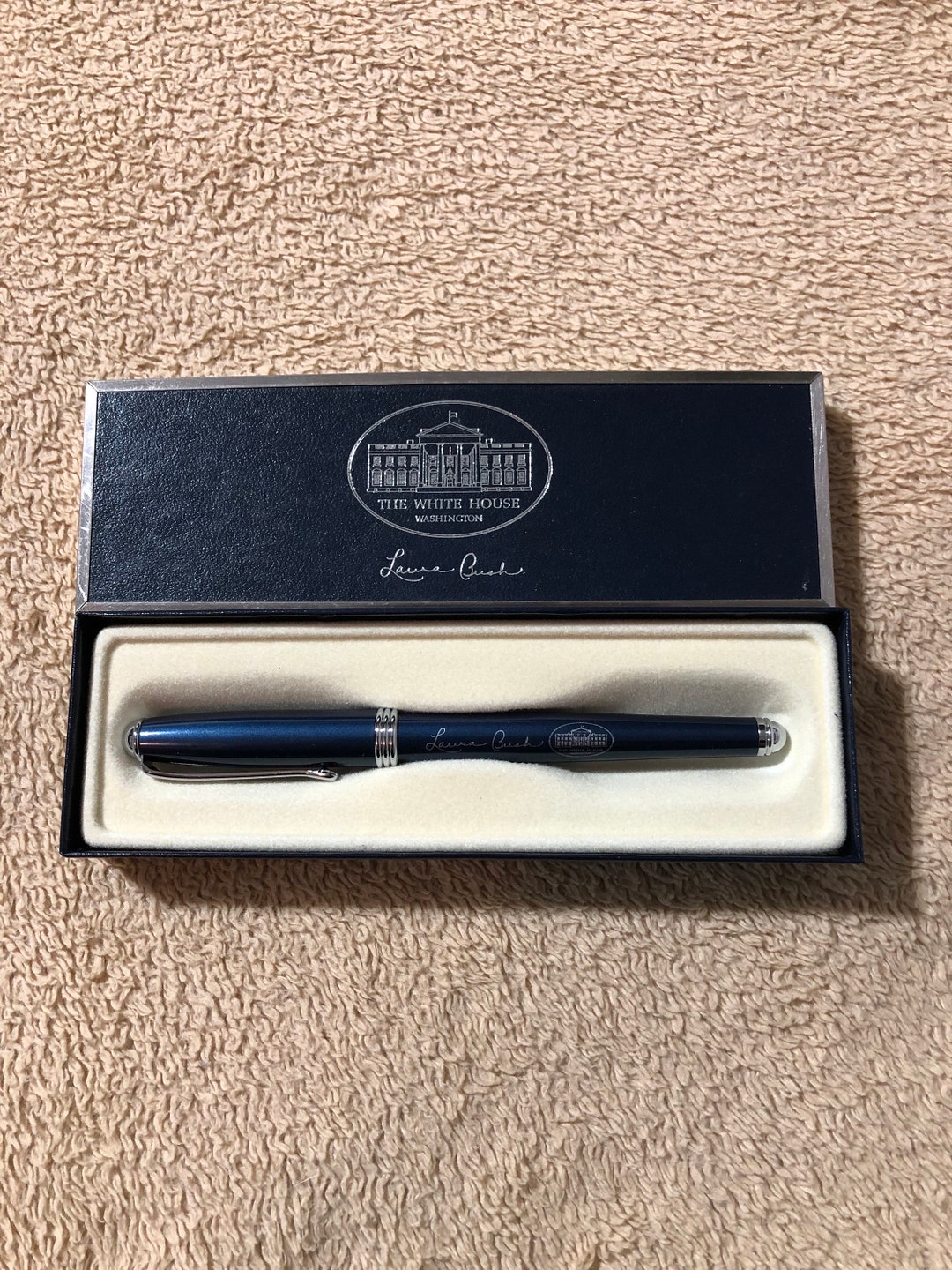 First Lady Laura Bush Commemorative White House Ink Pen - Etsy